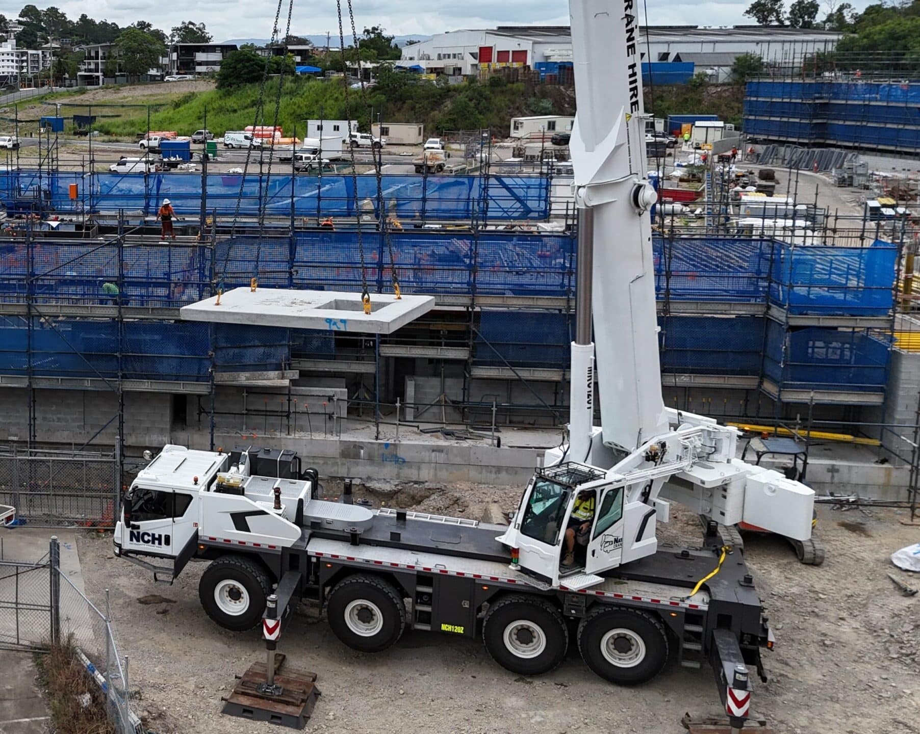 120T Zoomlion All Terrain Crane - Nationwide Crane Hire